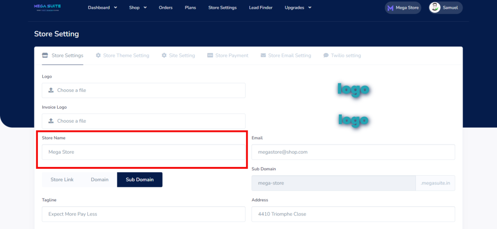Customize Your Store Theme Setting – Megasuite KB